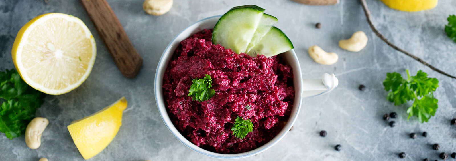 Easy Beet Wonderdip - Forks Over Knives