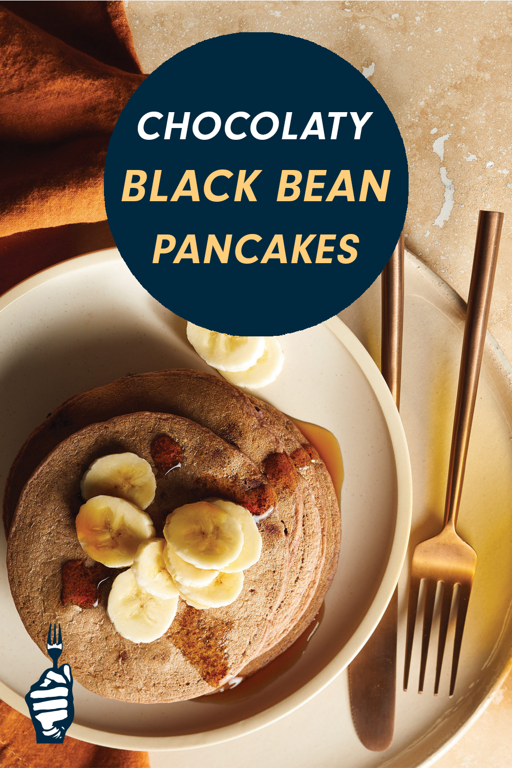 Chocolaty Black Bean Pancakes Recipe - Forks Over Knives
