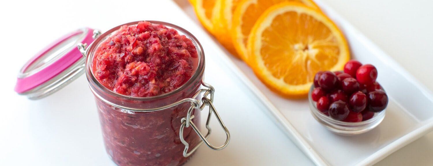 5 Minute Cranberry Relish - Plant-Based Vegan Recipe - Forks Over Knives