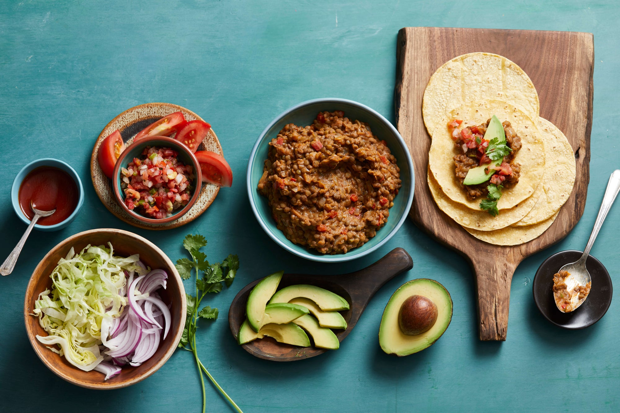 Taco Bar in 20 Minutes Full-On Taco Bar - Forks Over Knives