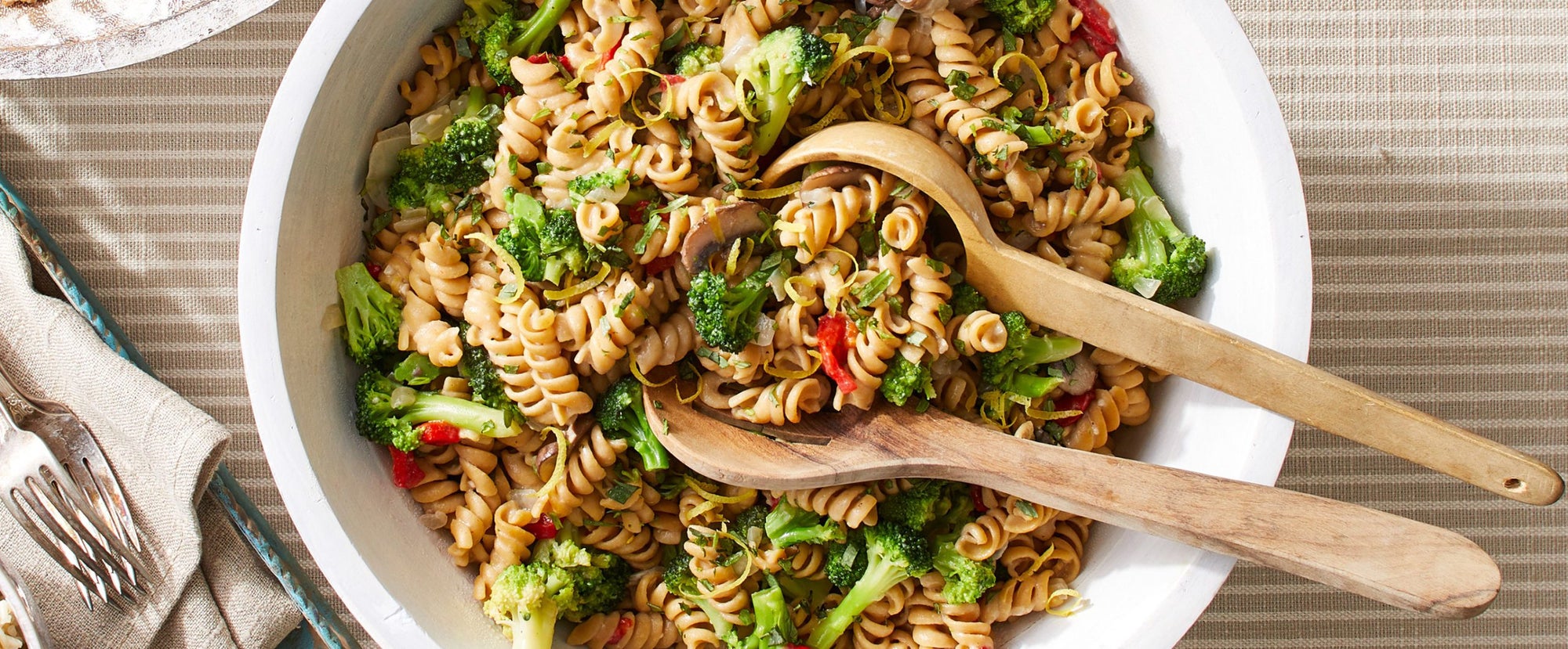 Lemon Broccoli Rotini - Forks Over Knives