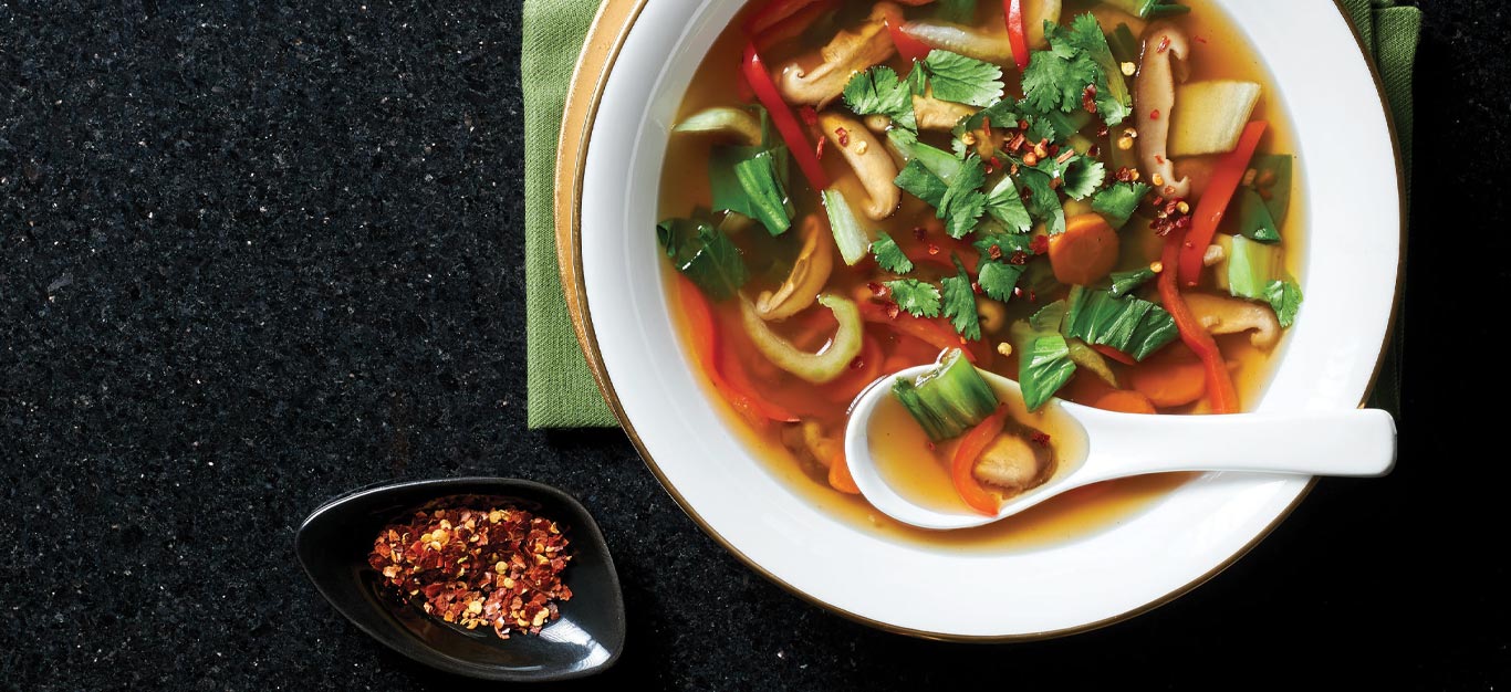 Sweet and Sour Vegetable Soup Recipe - Forks Over Knives