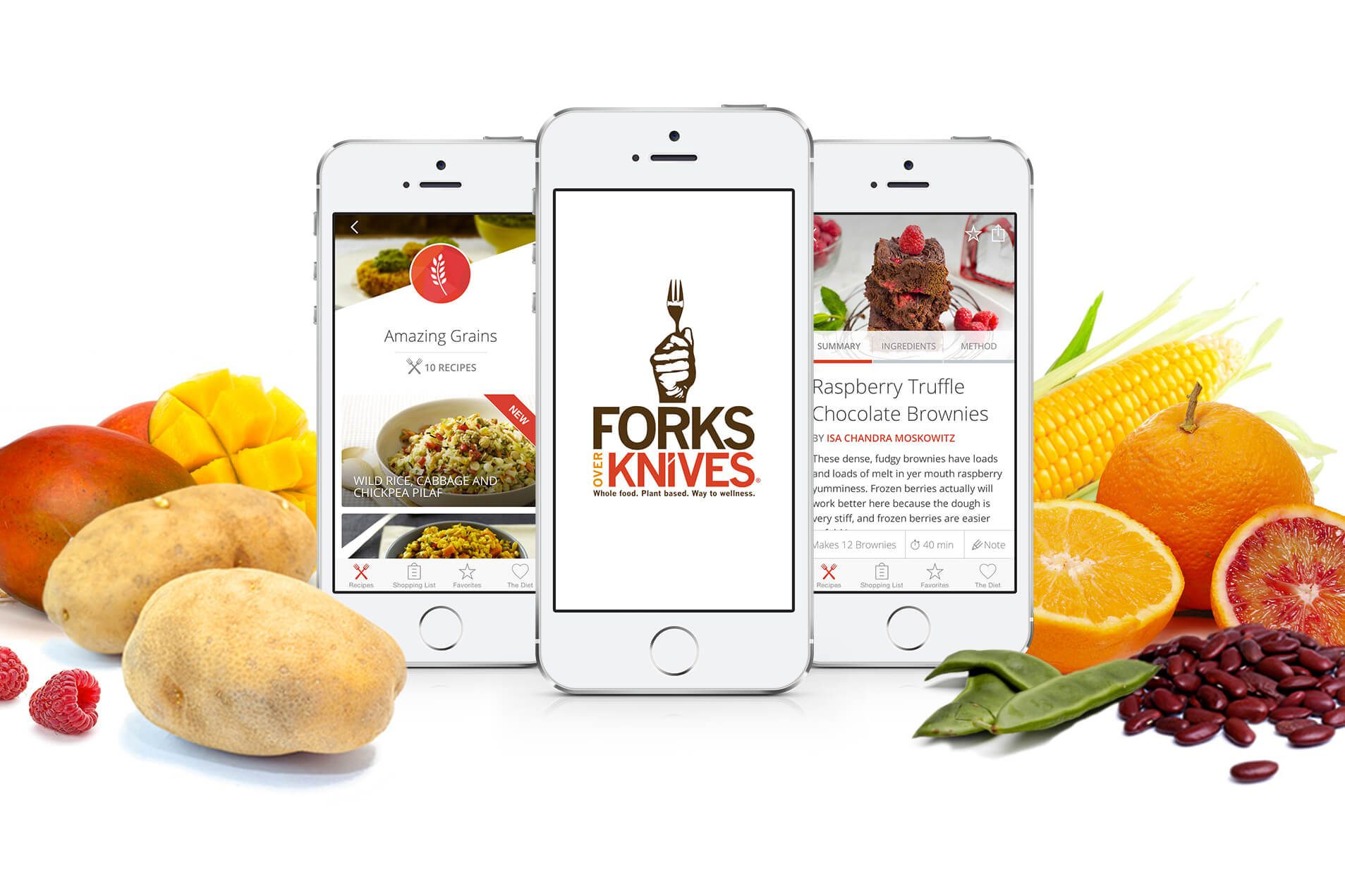 Forks Over Knives - The Recipes. 130+ delicious recipes.