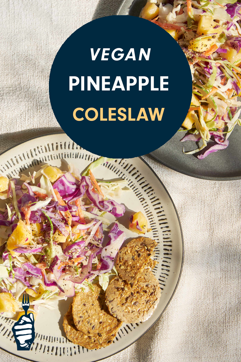 Vegan Pineapple Coleslaw Recipe - Forks Over Knives