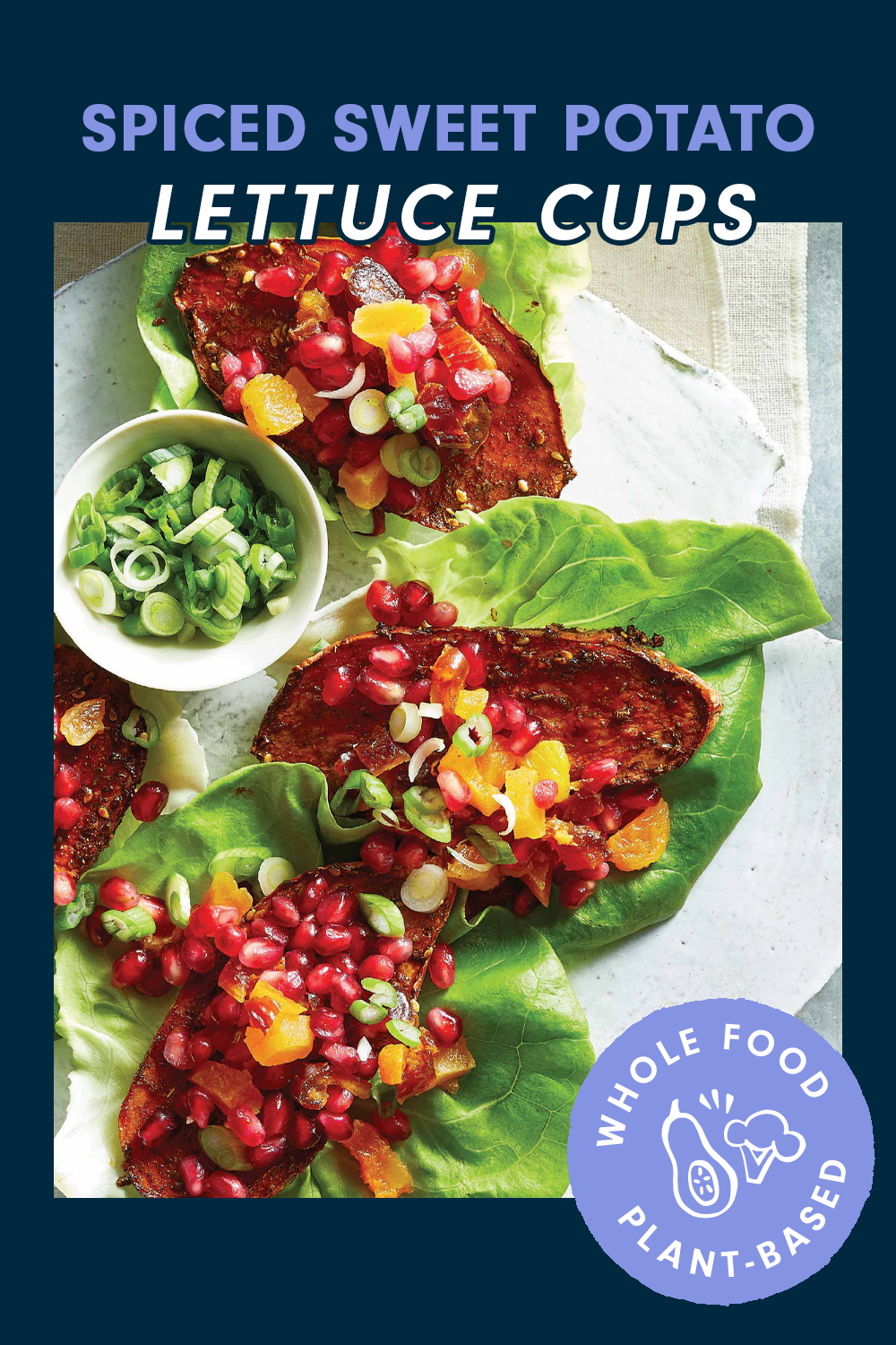 Za'atar-Spiced Sweet Potato Lettuce Cups - Forks Over Knives