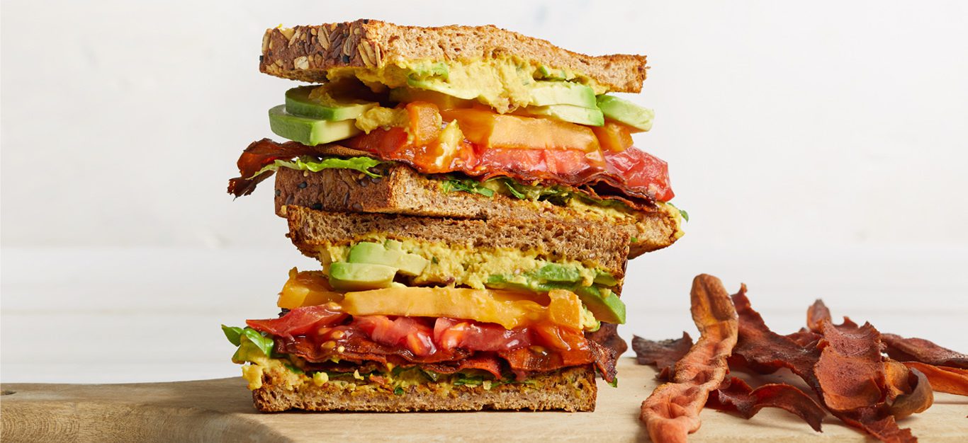 Vegan BLTA with Carrot Bacon - Forks Over Knives