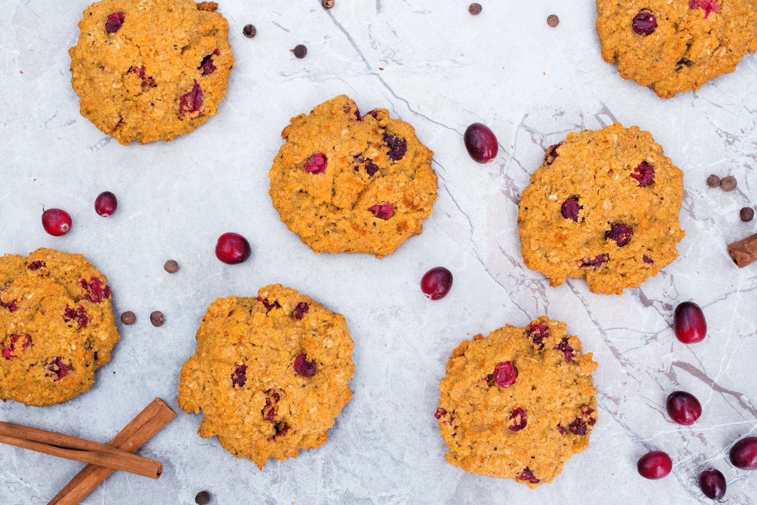 Pumpkin Cranberry Cookies - Forks Over Knives