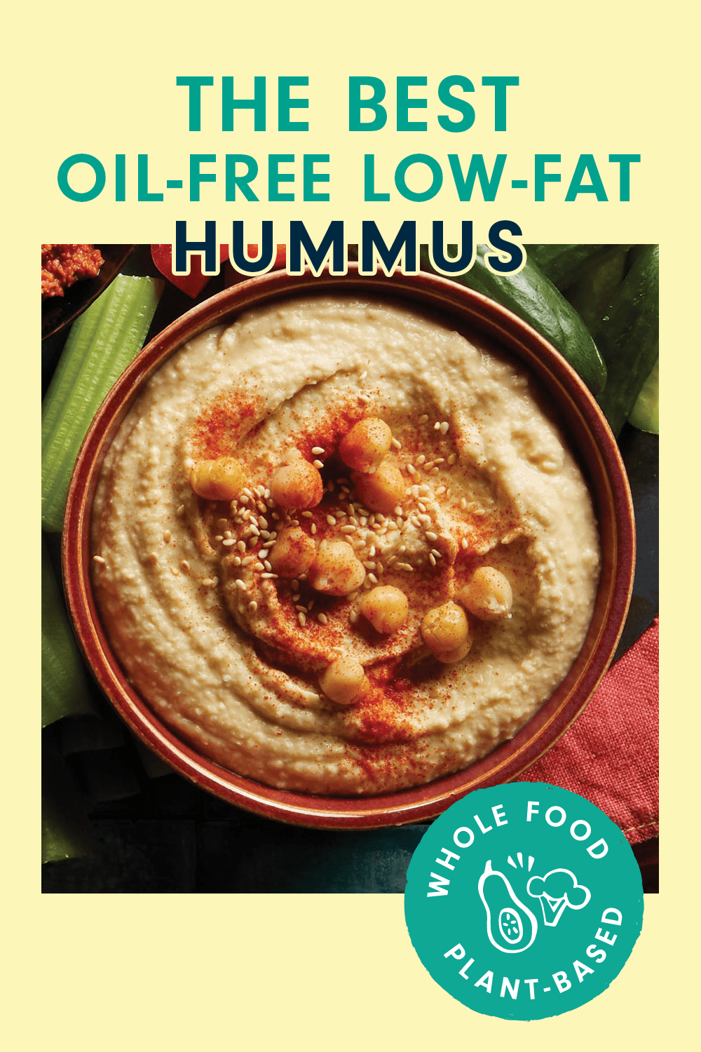 Low-Fat Hummus Recipe - Forks Over Knives